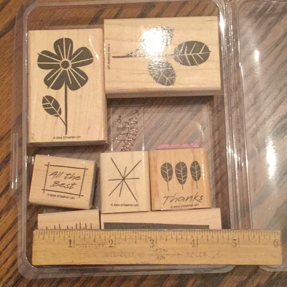 Stampin’ U | Office | Stampin Up All The Best Rubber Stamp Set | Poshmark